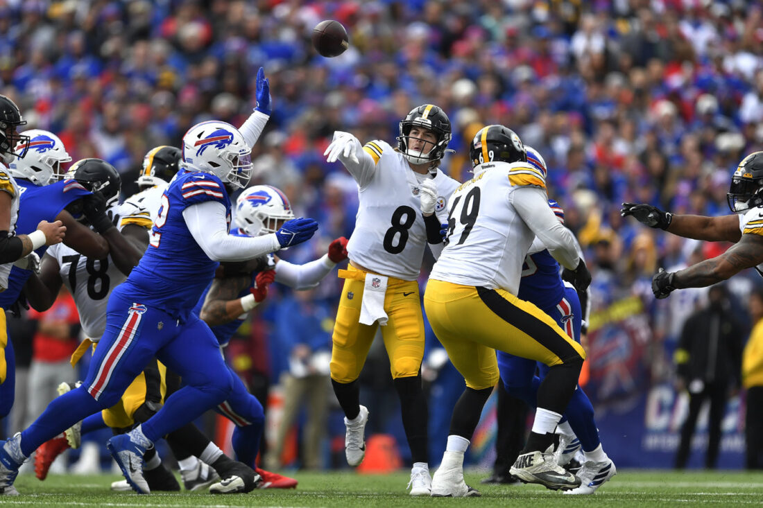 Bills QB Allen torches Steelers secondary for 424 passing yards in ...